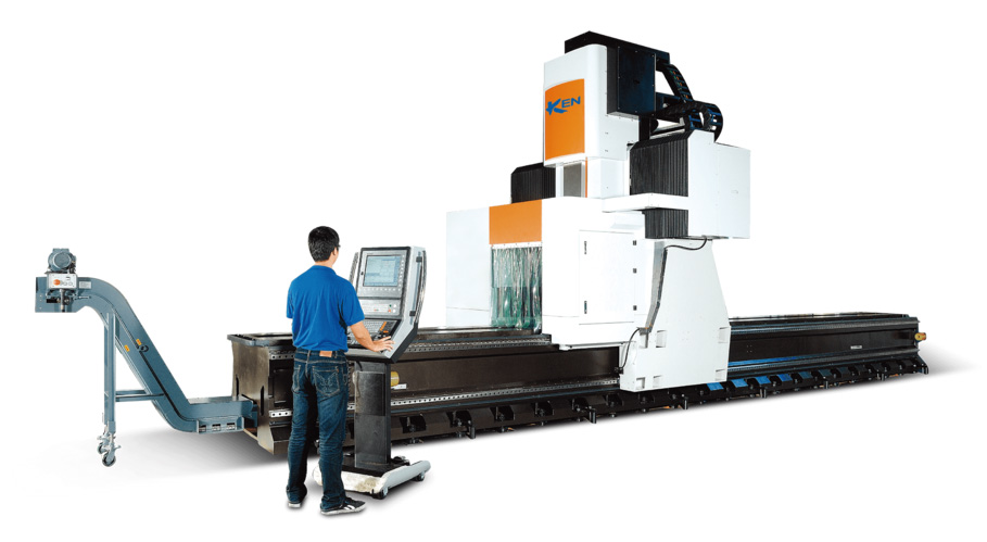 Moving Column Type 5-Axis Profile Ken Machine Center | Skio Macchine ...